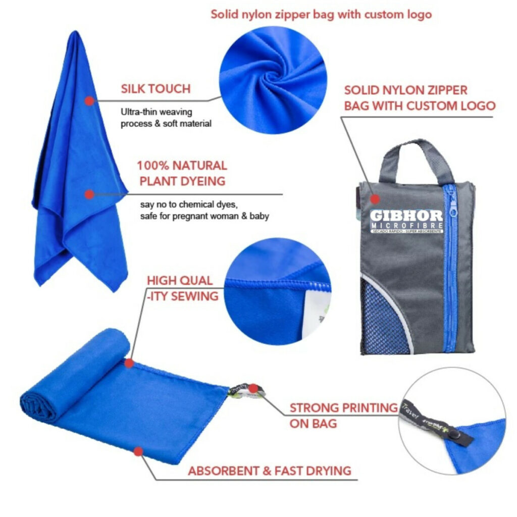 Toalla Microfibra Deportiva – GIBHOR